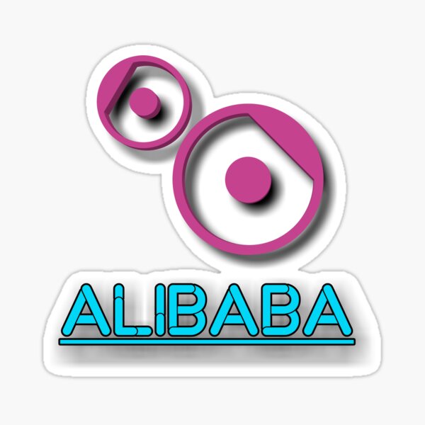 "AliBaba Logo" Sticker for Sale by Shahebazsk0196 | Redbubble