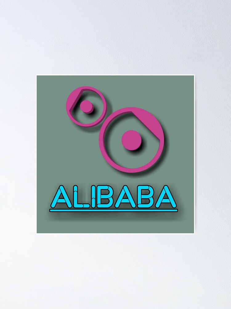 "AliBaba Logo" Poster by Shahebazsk0196 | Redbubble
