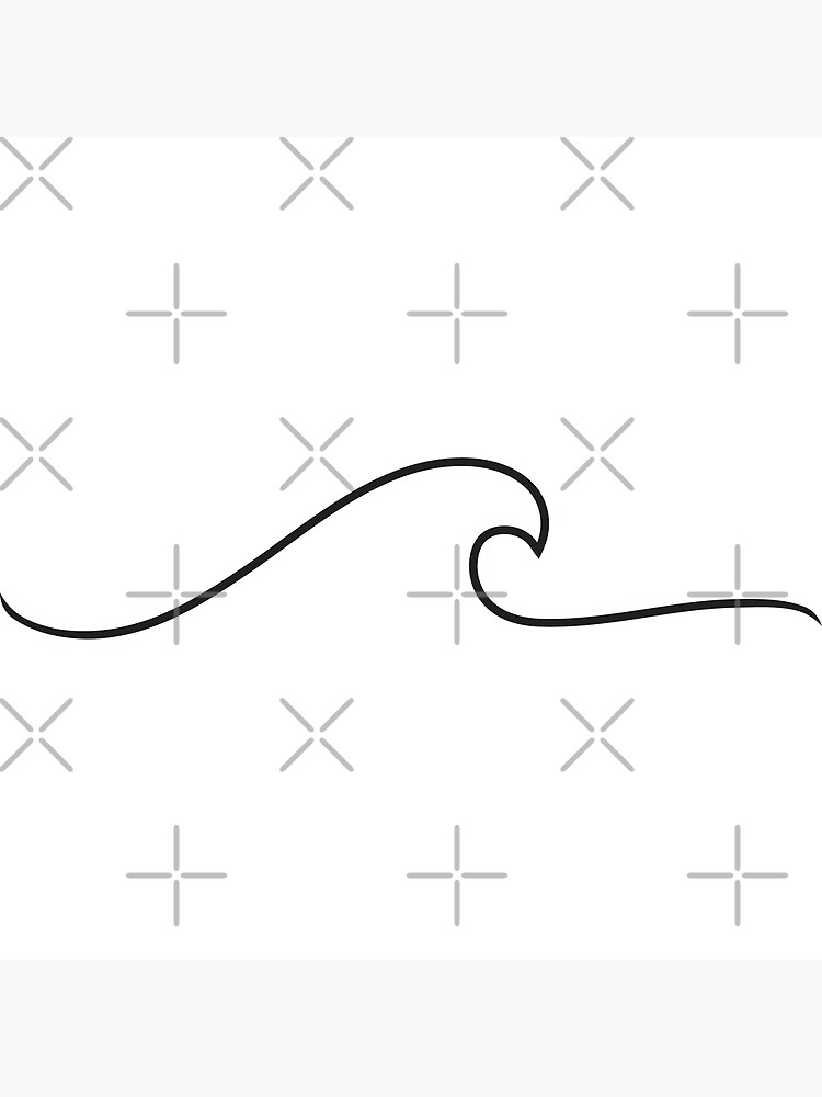 "Single WAVE minimalist - (Logo chest)" Poster for Sale by JosanDSGN ...