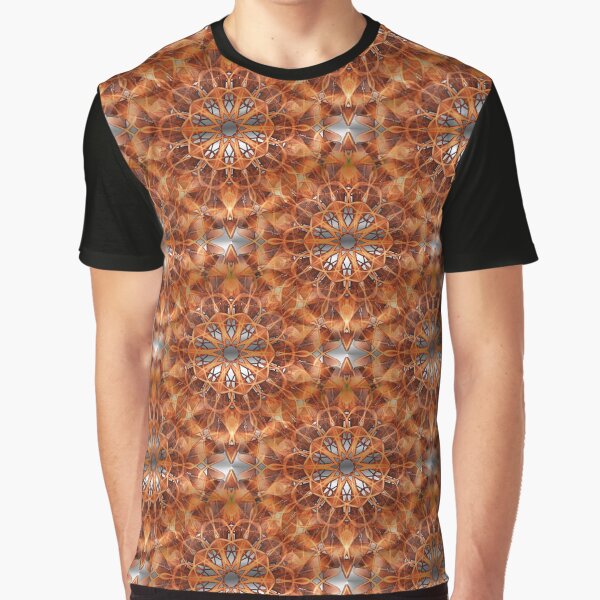 "Brown symmetric pattern" T-shirt for Sale by iRenza | Redbubble ...