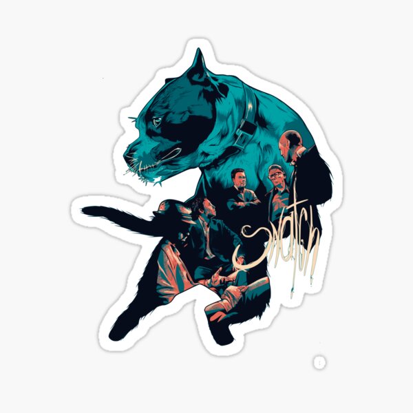"Snatch - Guy Ritchie Movie Artwork" Sticker for Sale by L. Layne ...