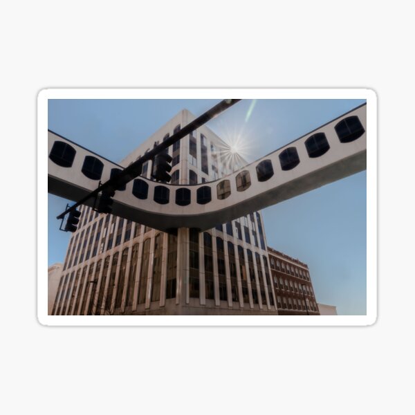 "Wichita, KS Downtown" Sticker by AT-Photo | Redbubble