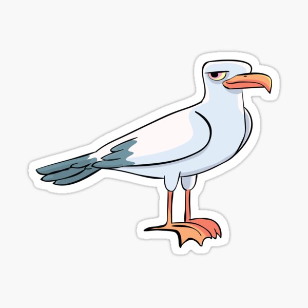 "Seagull" Sticker for Sale by duxpavlic | Redbubble