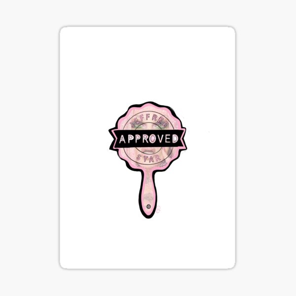 "Jeffree Star glitter " Sticker for Sale by kaseyloganw | Redbubble
