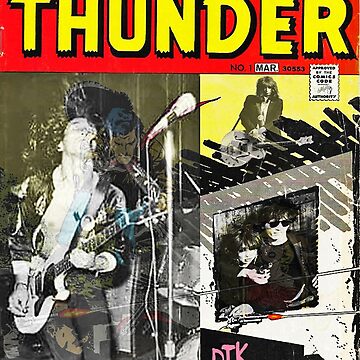 "Johnny Thunders as Johnny Thunder" Poster for Sale by Michael Warkcup ...