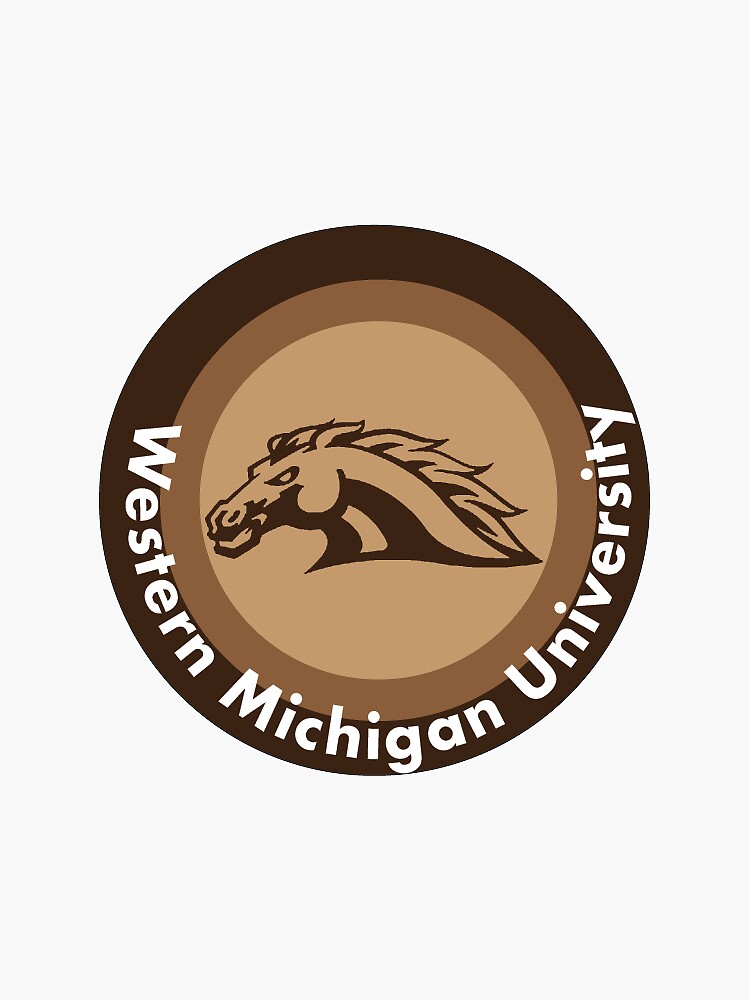 "Circle Western Michigan University" Sticker for Sale by josh-feltman ...
