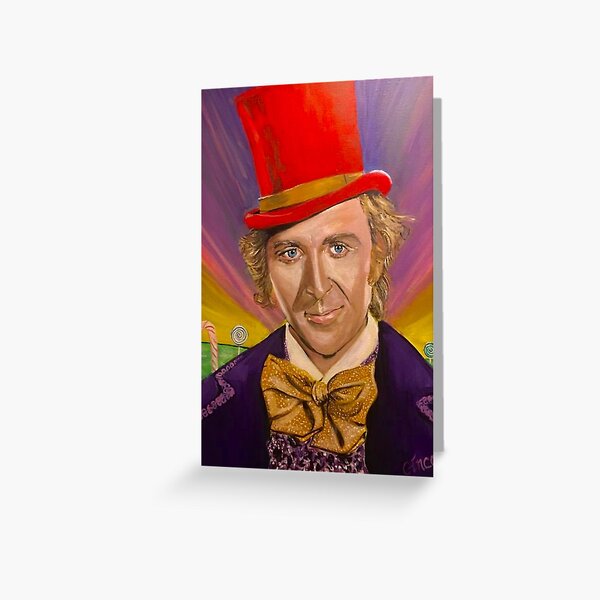"Wonka" Greeting Card for Sale by Cincoart | Redbubble