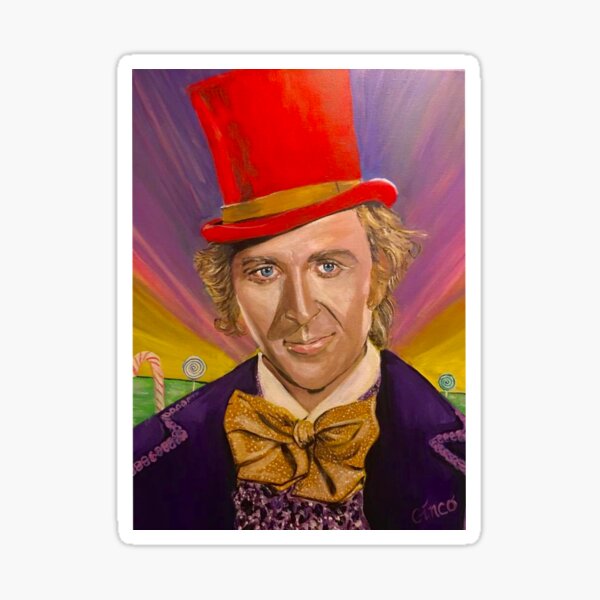 Willy Wonka Stickers | Redbubble