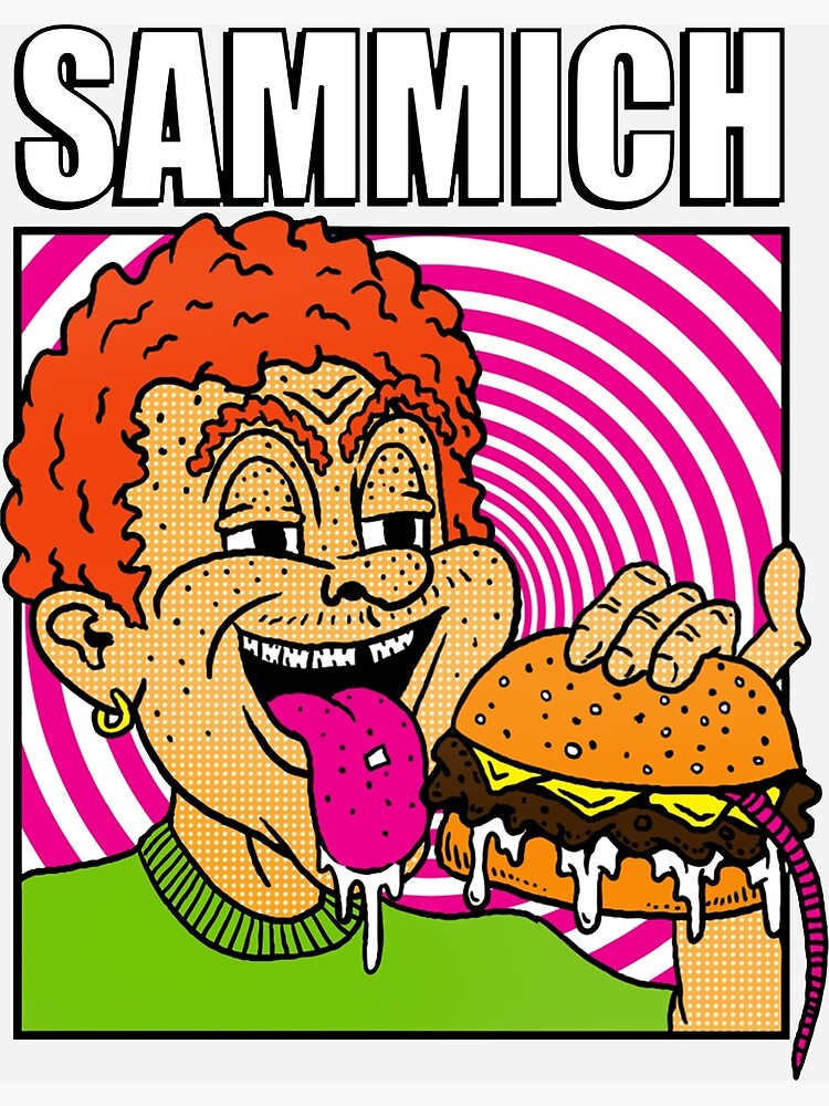 "SAMMICH MERCH" Poster by firelsom | Redbubble
