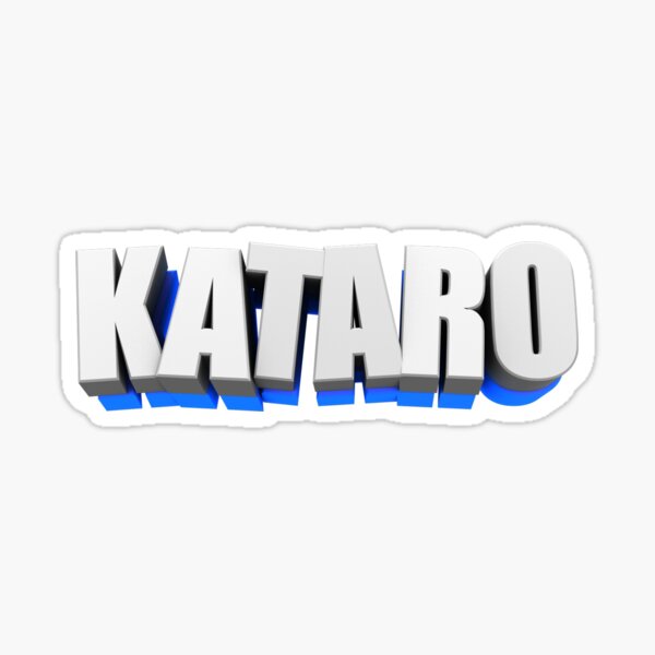 "Kataro Merch " Sticker by katarovfx | Redbubble
