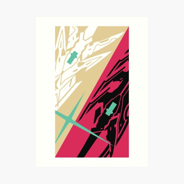 "Xenoblade Chronicles 2 Pyra/Mythra Sword Wallpaper" Art Print by ...