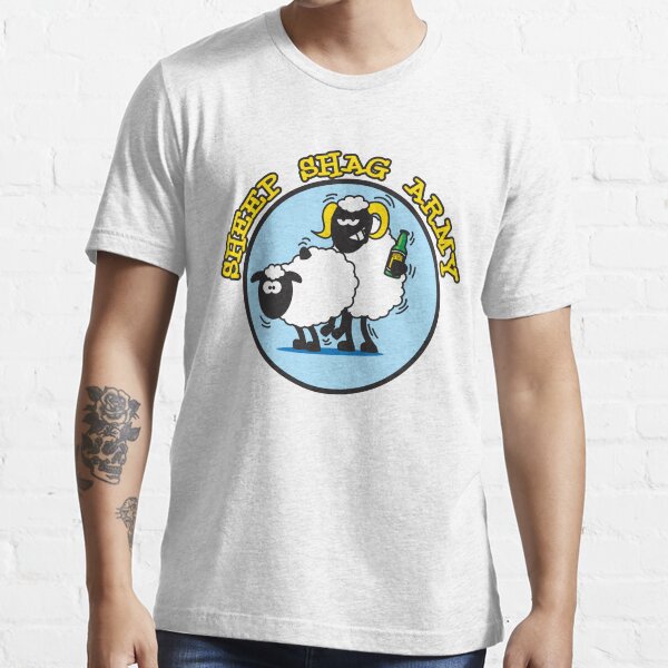 "Sheep Shag Army" T-shirt for Sale by Fulep | Redbubble | derby county ...