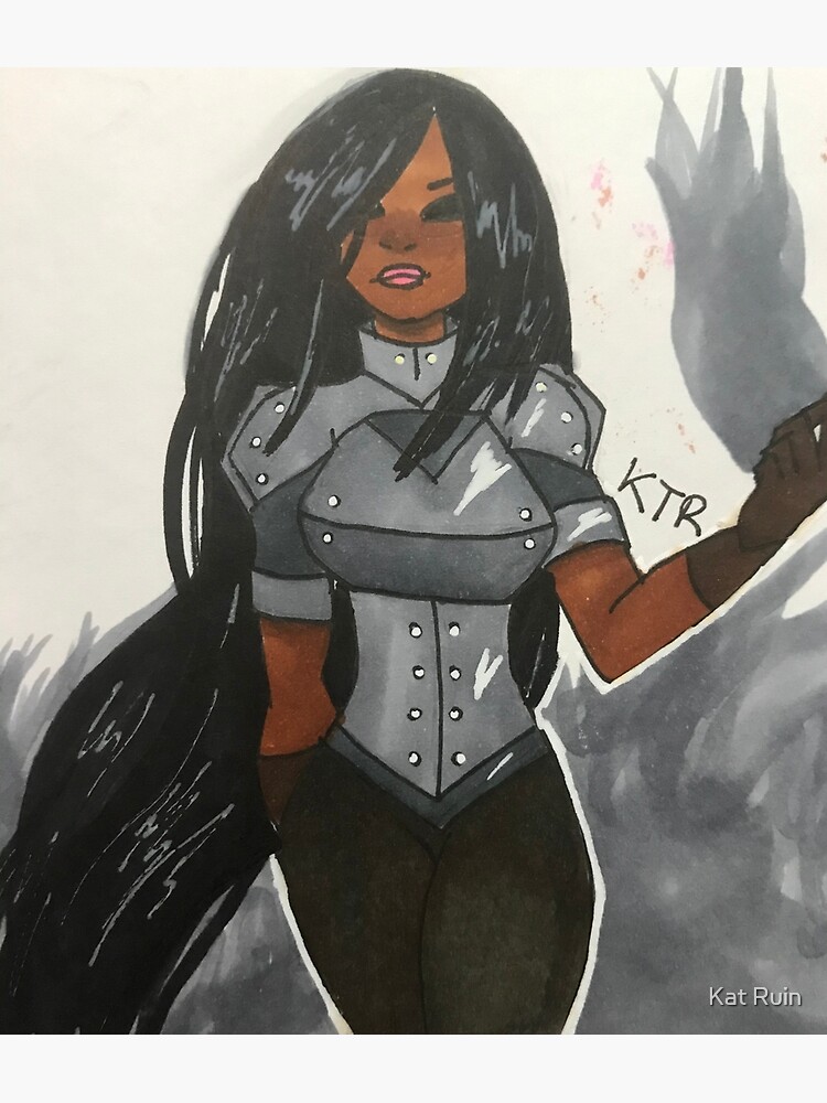 "Manda - Royal Knight" Poster for Sale by giftofshadows | Redbubble