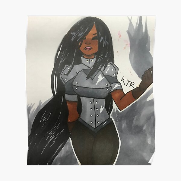 "Manda - Royal Knight" Poster for Sale by giftofshadows | Redbubble