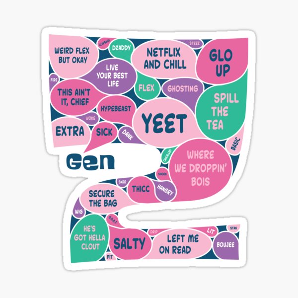 "Generation Z" Sticker by porter-mckeenn | Redbubble