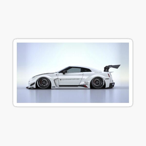 Nissan Gtr Liberty Walk Stickers | Redbubble
