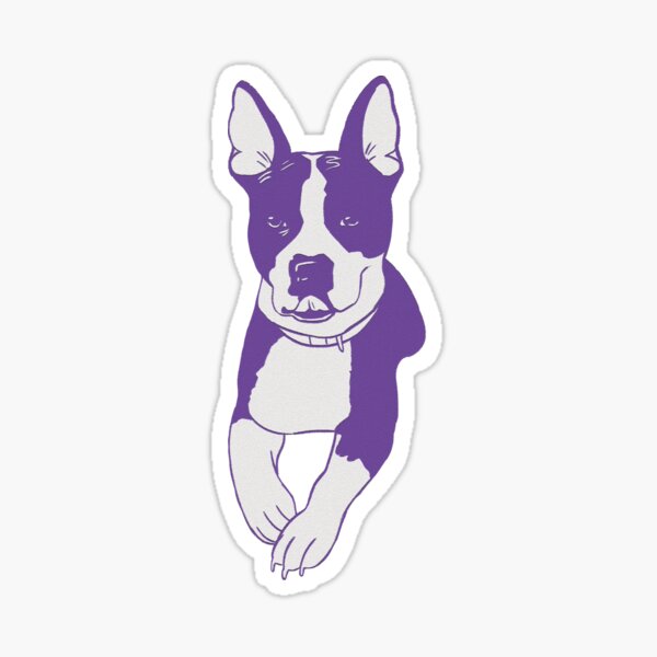 "Purple Charlie" Sticker for Sale by Madeleine-Elise | Redbubble