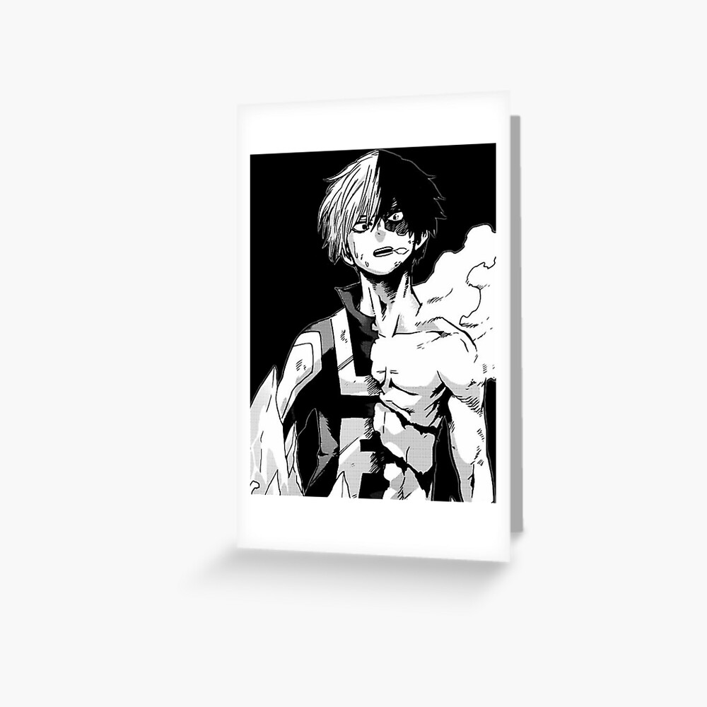 "BNHA/ MHA Shoto todoroki" Greeting Card by Itsyowitch | Redbubble