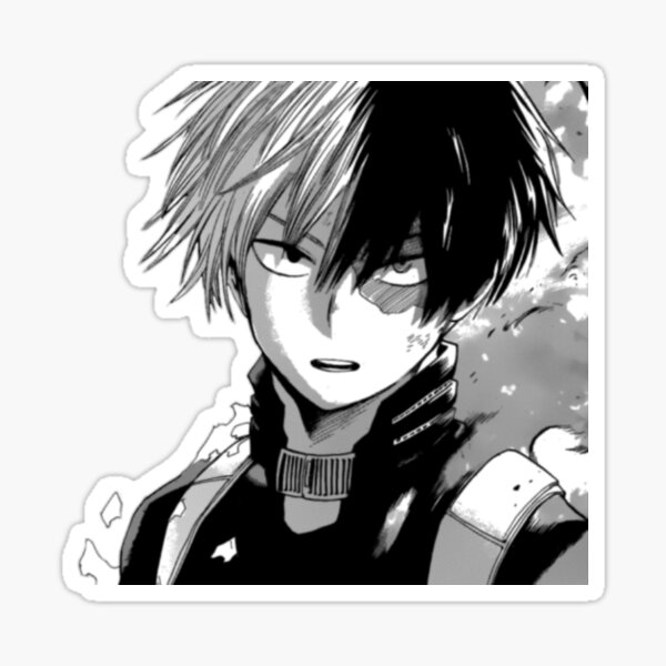 "BNHA/ MHA Shoto todoroki" Sticker for Sale by Itsyowitch | Redbubble