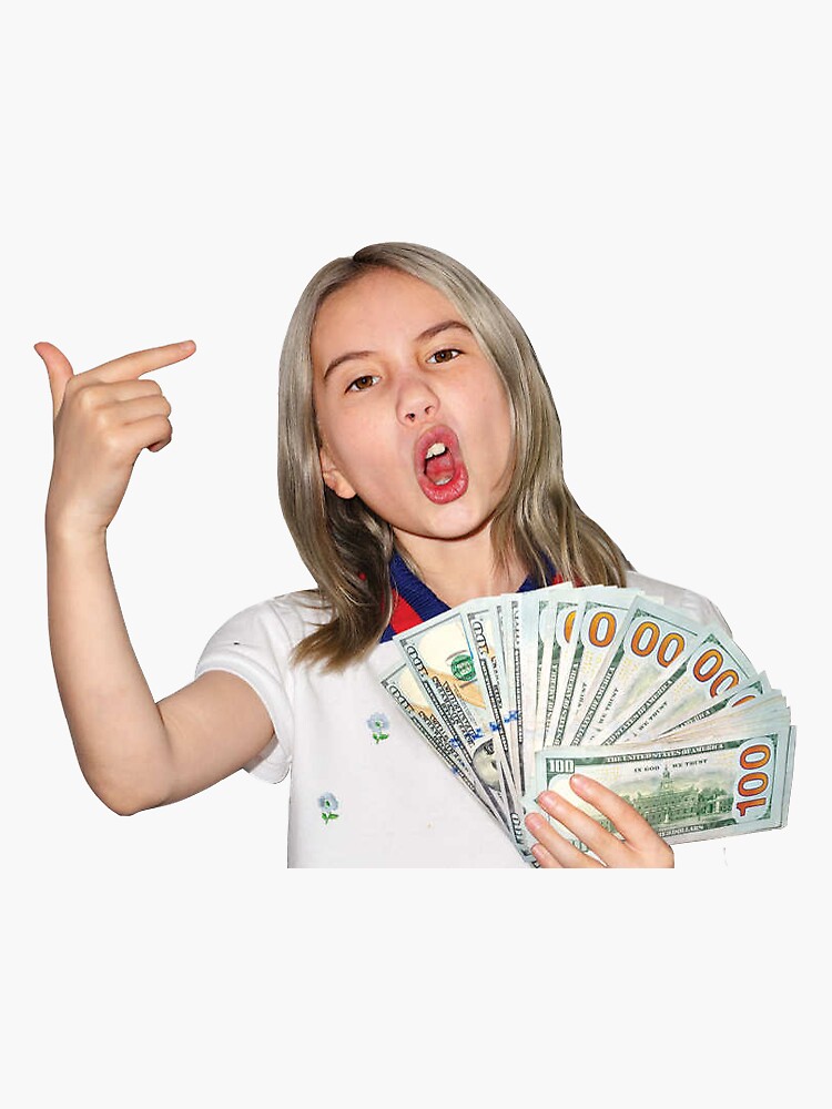 "lil tay" Sticker for Sale by carlyyboyyd | Redbubble