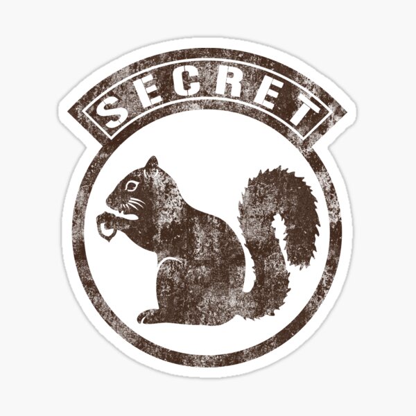 Secret Squirrel Stickers | Redbubble