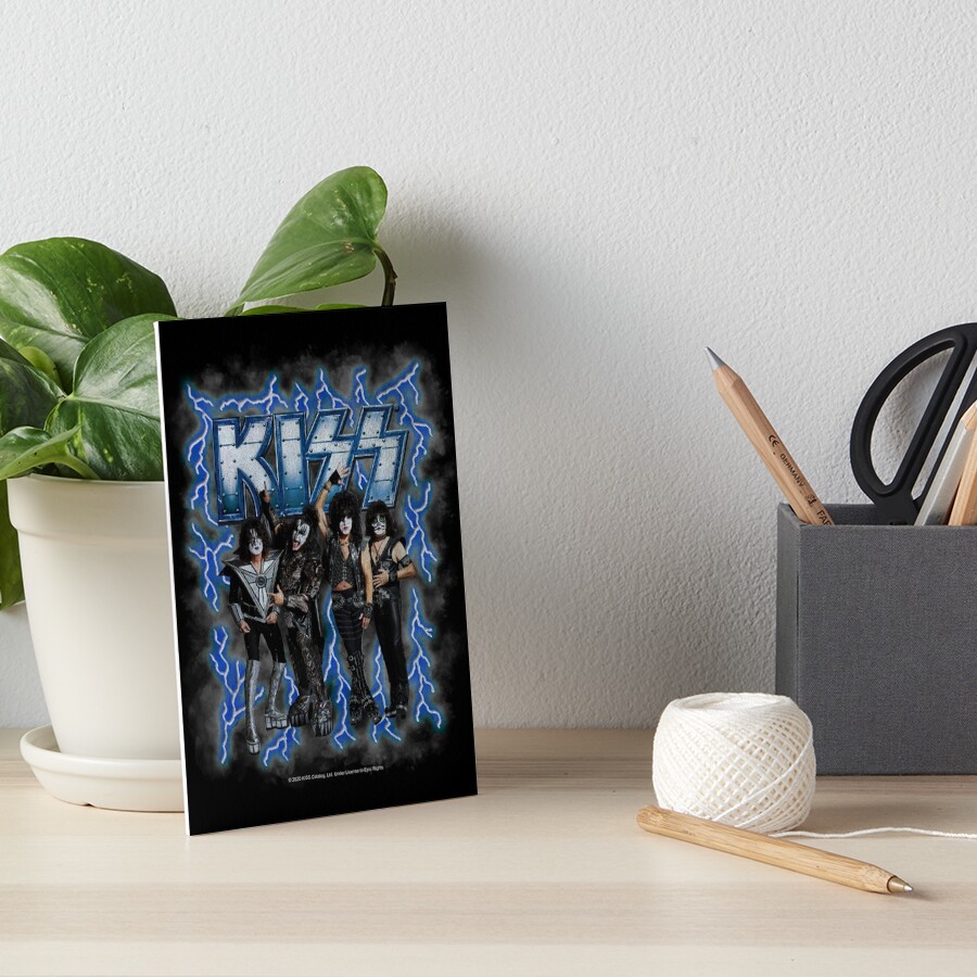 "KISS (Electrifying Design)" Art Board Print by HawkstoneDesign | Redbubble