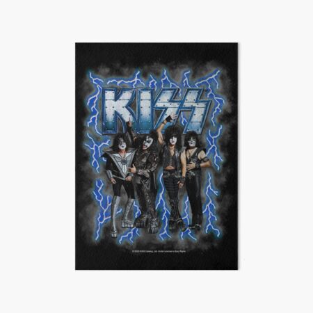 "KISS (Electrifying Design)" Art Board Print by HawkstoneDesign | Redbubble