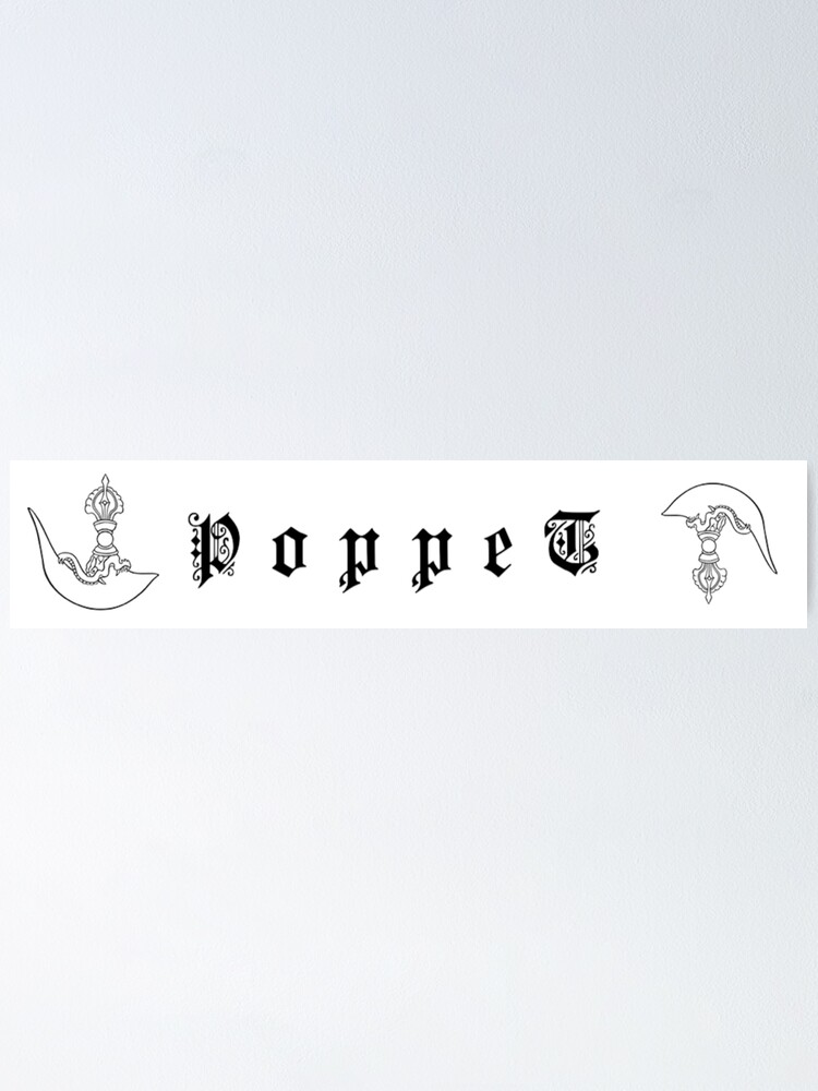 "Poppet Logo" Poster for Sale by WizardMeister | Redbubble
