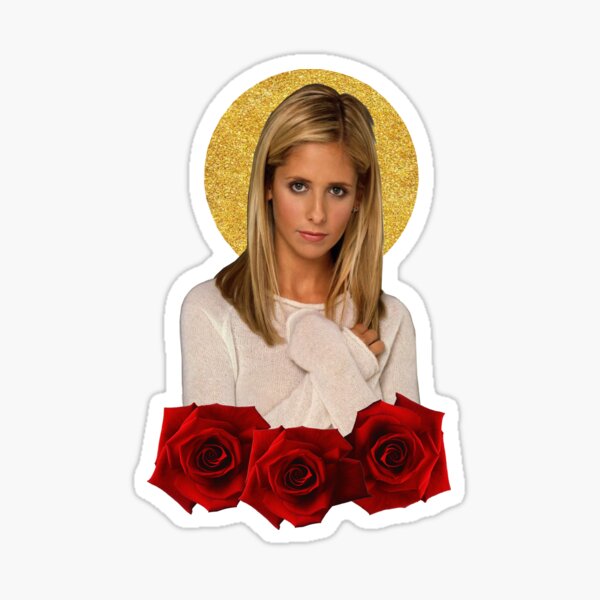 " buffy aesthetic art" Sticker by Domi-llustra | Redbubble