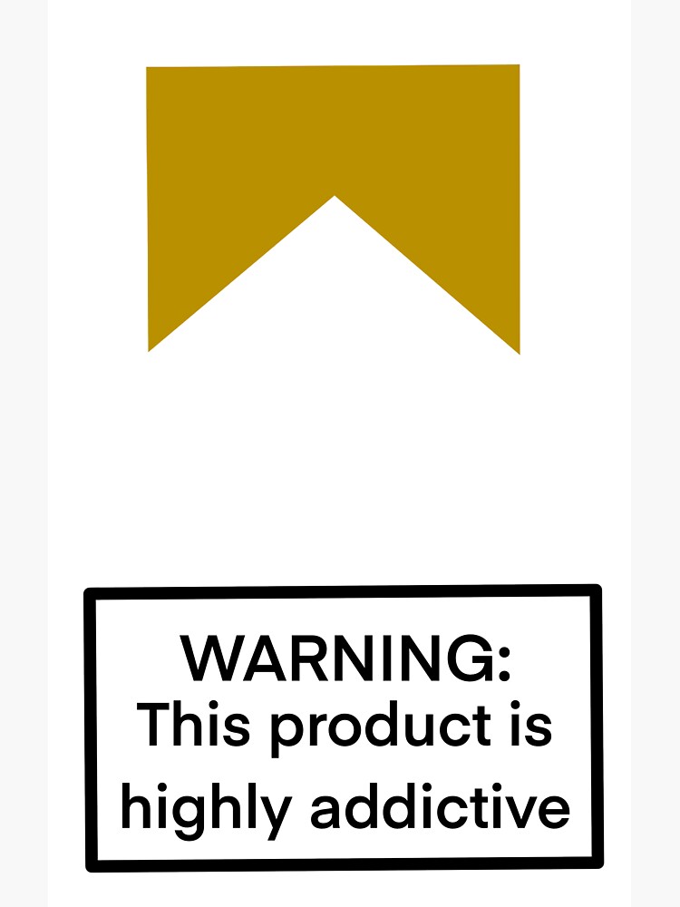 "Gold Addiction" Sticker for Sale by leo19b | Redbubble
