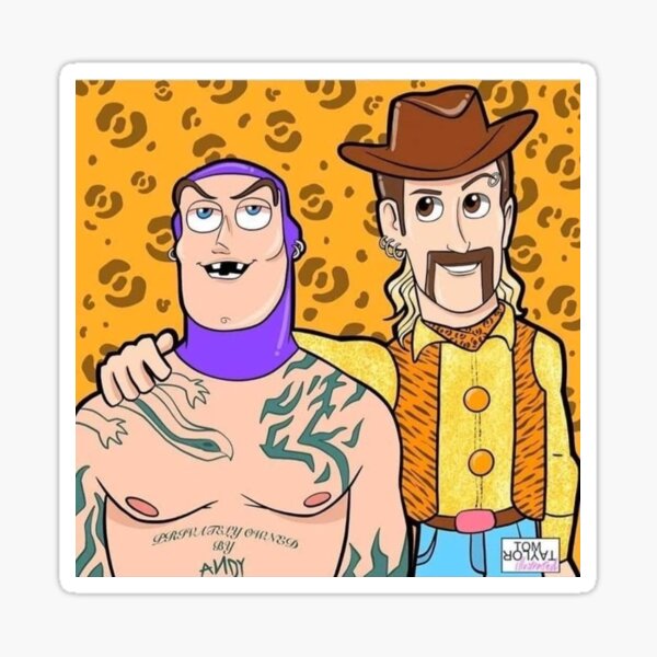 "Tiger King - Joe Exotic" Sticker for Sale by tigerkingmerch | Redbubble