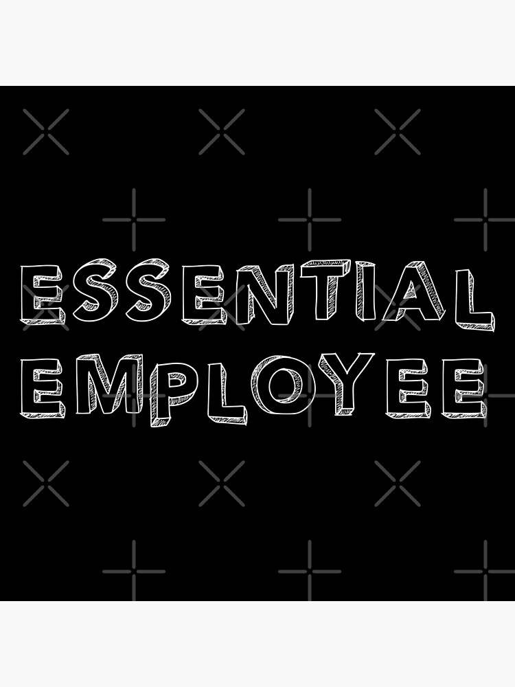 "Essential Employee , employee of the month Employee gifts" Poster for ...