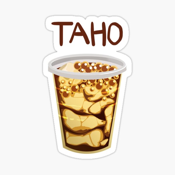 "Pinoy Favorites: Taho" Sticker for Sale by dnielle-river | Redbubble