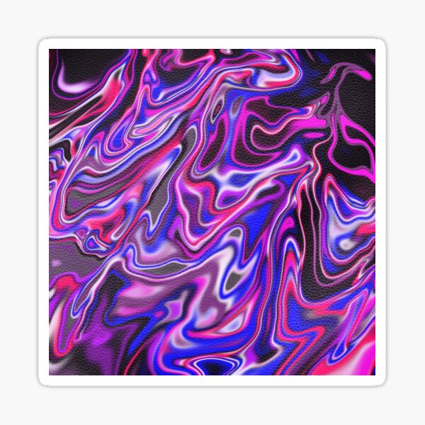 "liquid" Sticker for Sale by aklmurara | Redbubble