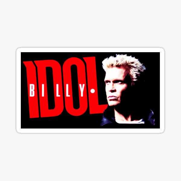 Billy Idol Stickers | Redbubble