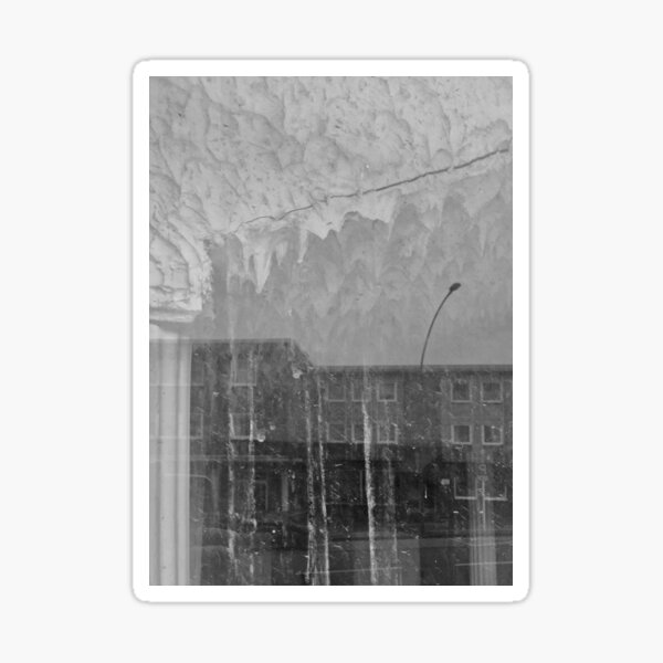 "Lost Places Spooky Reflection in Window" Sticker for Sale by ...