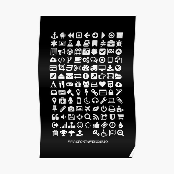 Geek Web Developer Ux Designer Css Font Awesome Poster For Sale By Anasrahmoun Redbubble