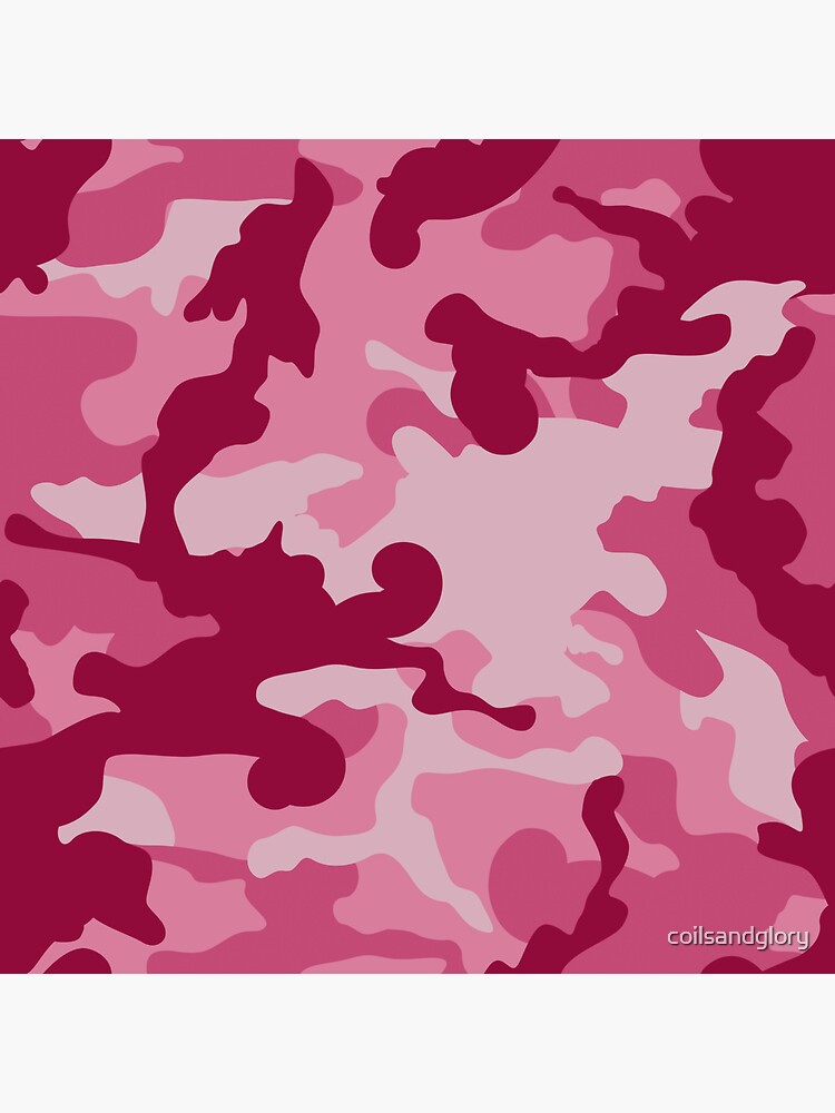 "Army Inspired Designs, Camouflage, Pink Camouflage" Sticker for Sale ...