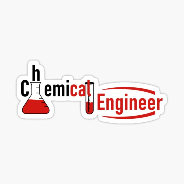 "Chemical Engineer" Sticker for Sale by GR-ART | Redbubble