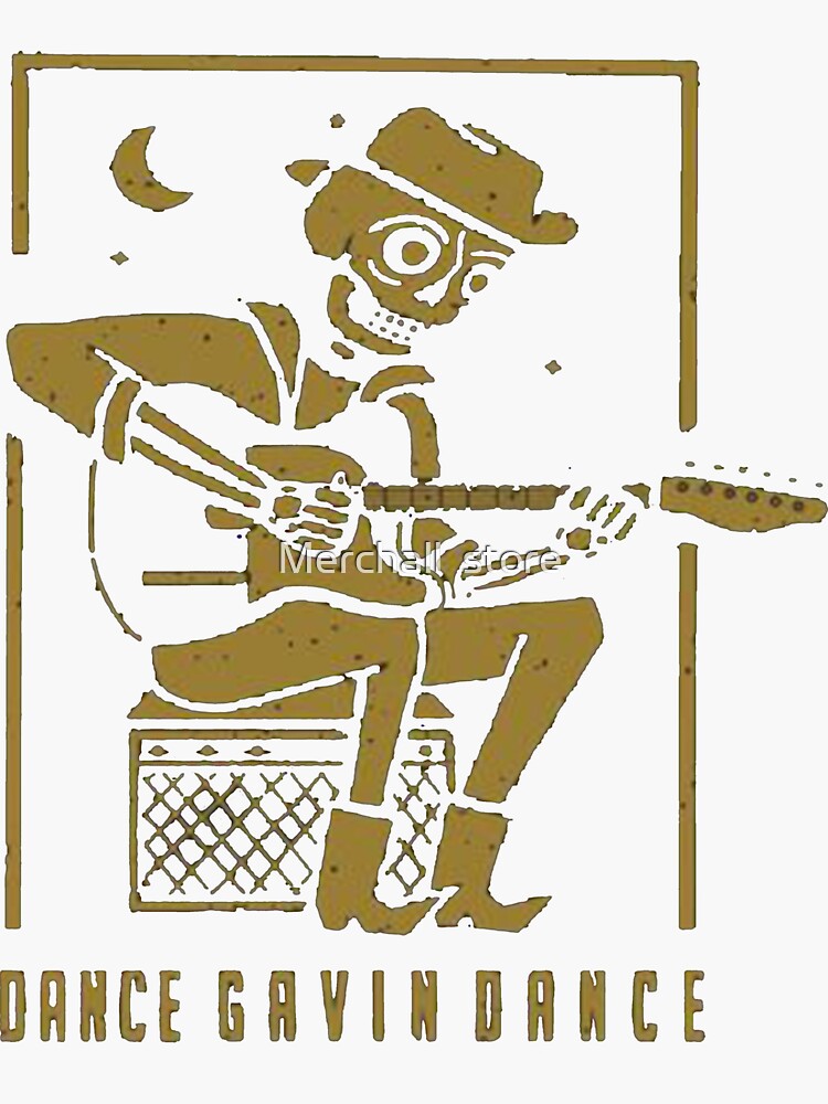 "Dance Gavin Dance Graphic Design " Sticker for Sale by a7med | Redbubble