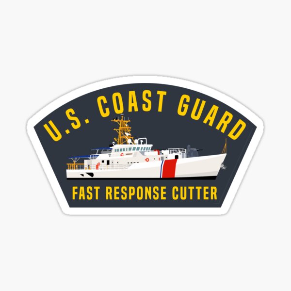 "Cover Art Series - Coast Guard Fast Response Cutter" Sticker by ...
