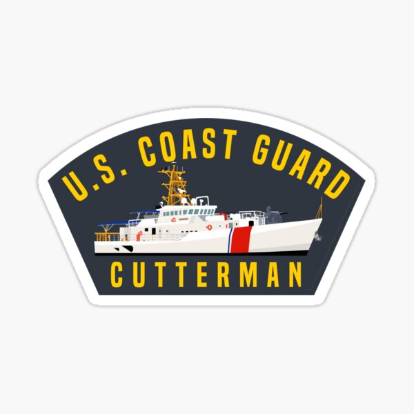"Cover Art Series - Coast Guard Fast Response Cutterman" Sticker for ...