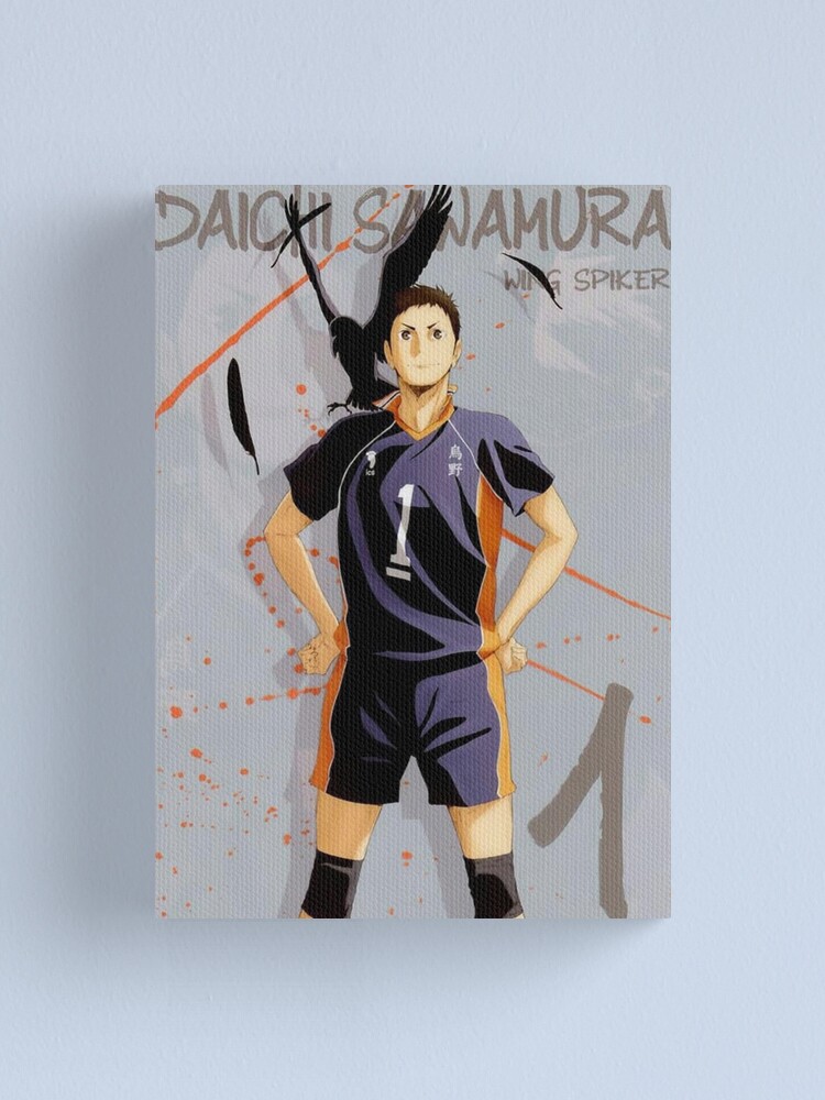 "Haikyuu Daichi" Canvas Print by terpres | Redbubble