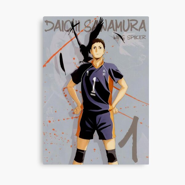 "Haikyuu Daichi" Canvas Print by terpres | Redbubble