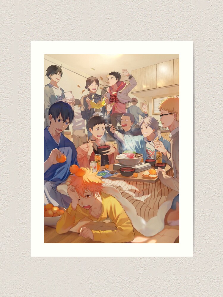 "Karasuno Team" Art Print for Sale by terpres | Redbubble
