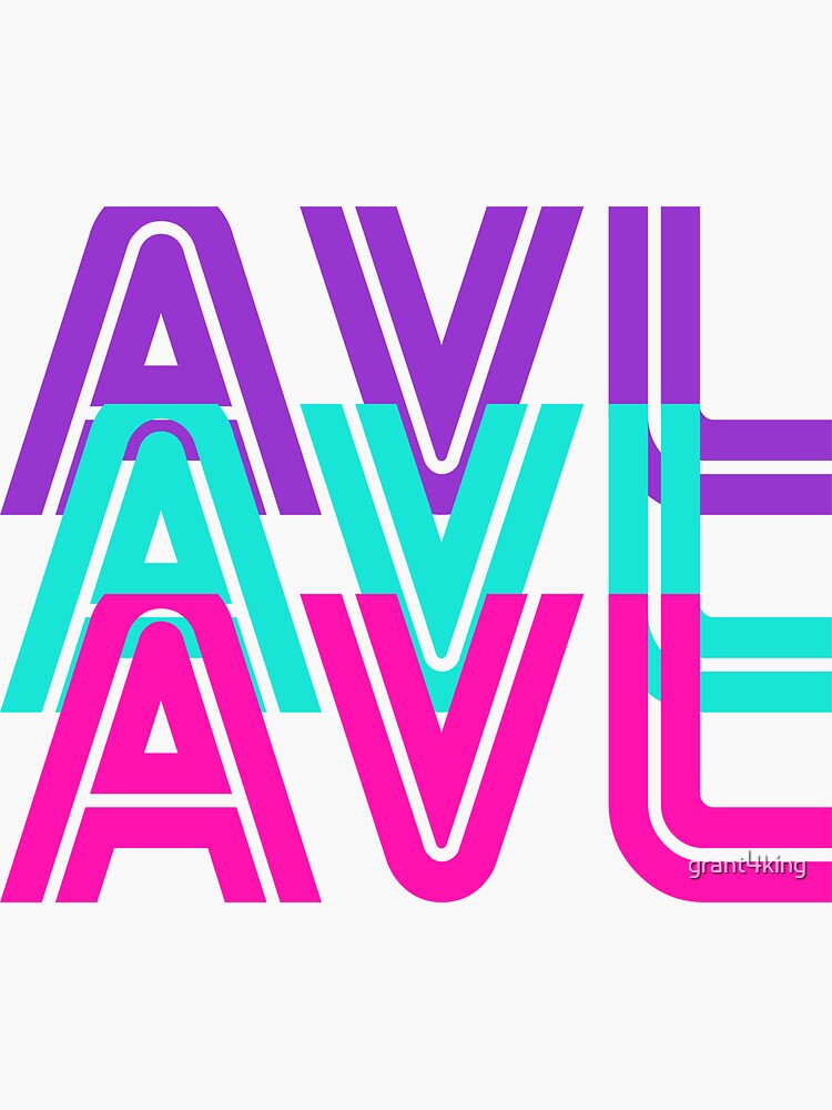 "AVL Retro Weird Asheville NC Souvenirs Blue Ridge Gift Idea graphic ...
