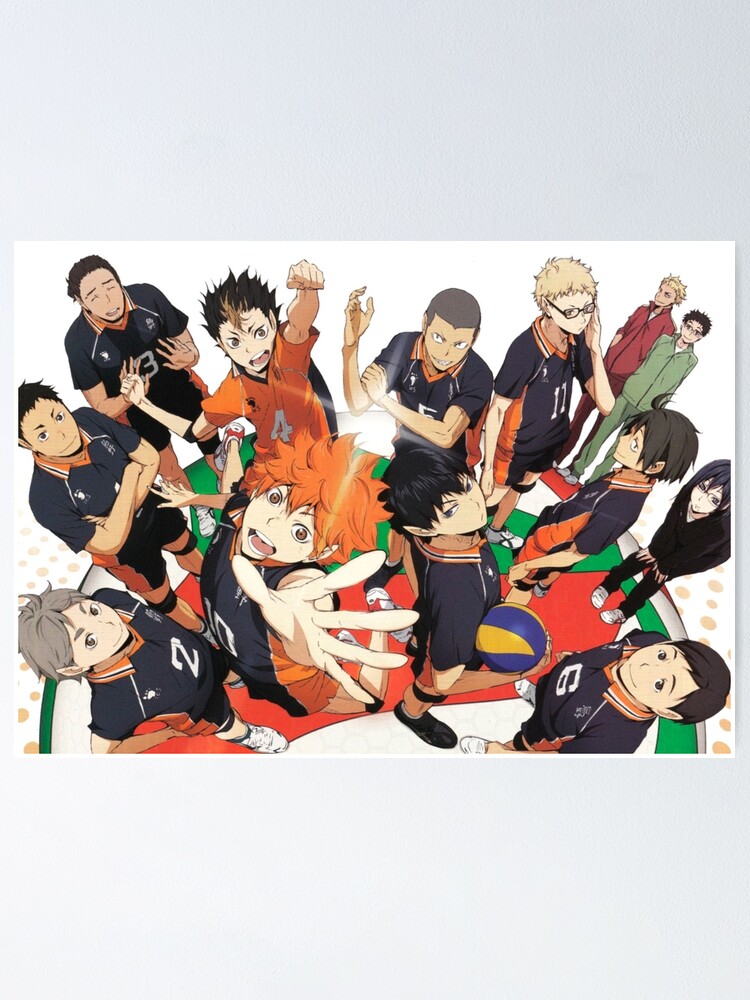 "Karasuno Team" Poster von terpres | Redbubble