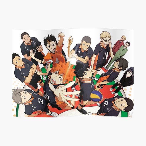 "Karasuno Team" Poster von terpres | Redbubble