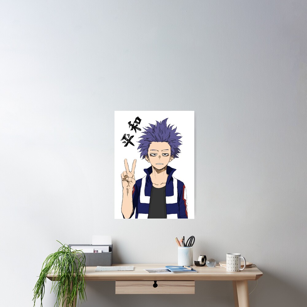 "Shinso Hitoshi of boku no hero academia" Poster by niconek03 | Redbubble