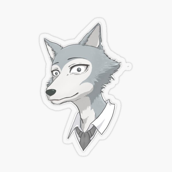 "BEASTARS || Legoshi" Sticker by r0rkj99 | Redbubble
